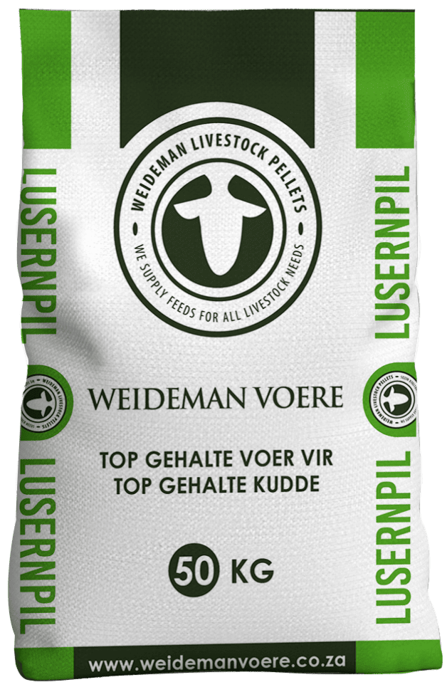Product - Lucerne Pellets - Weideman Voere